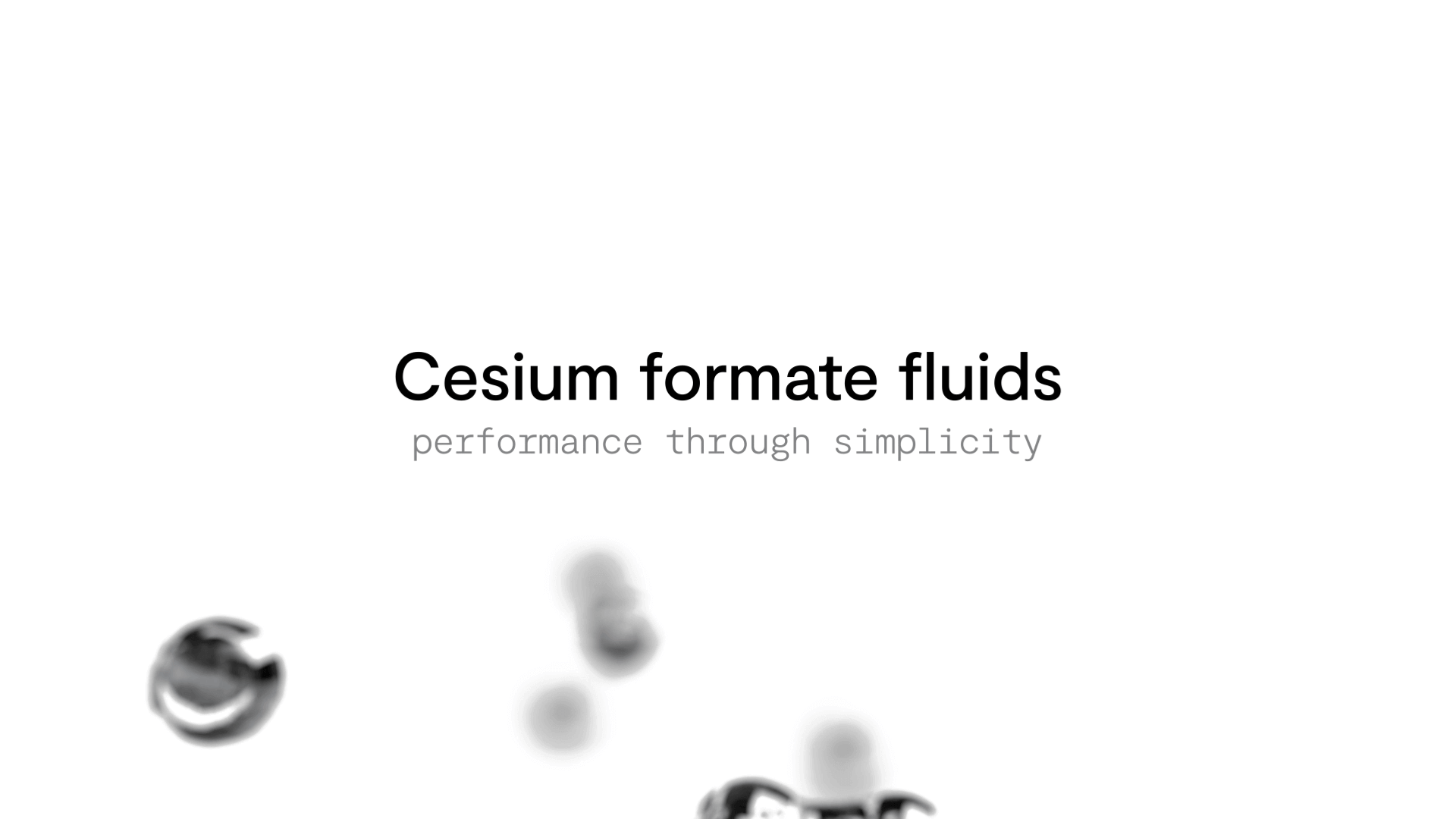 Cesium formate fluids video